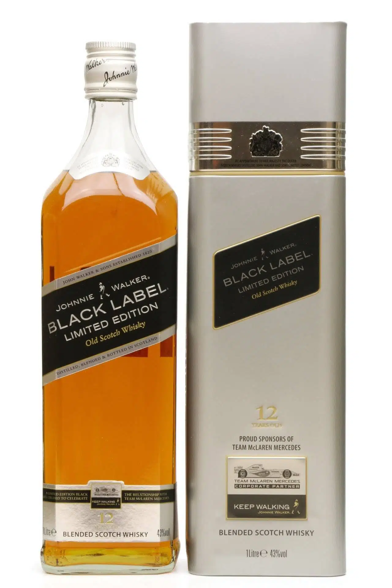 Johnnie Walker 12 Years Old Black Label Whisky | Just Whisky Auction