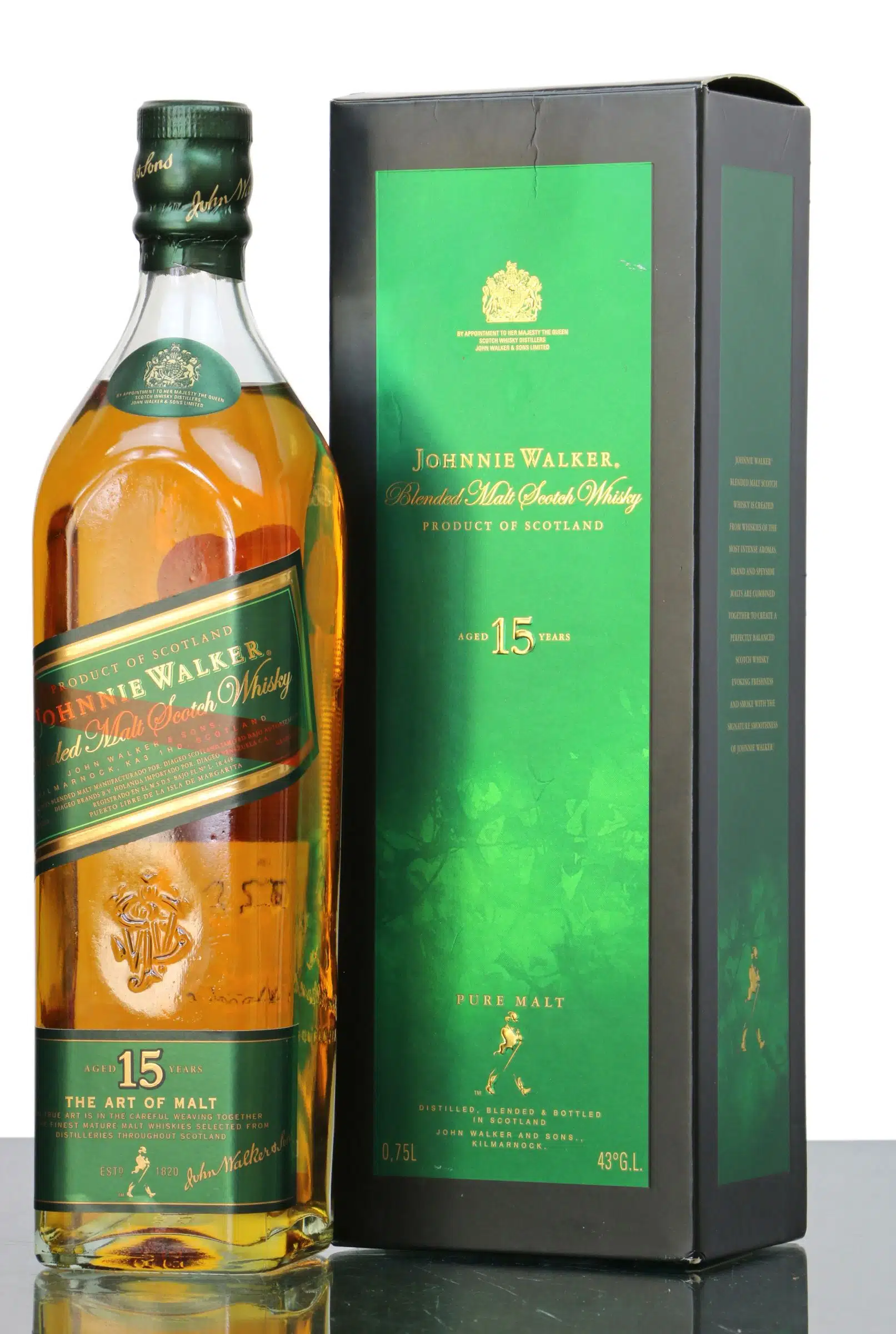 Johnnie Walker 15 Years Old Whisky | Just Whisky Auction