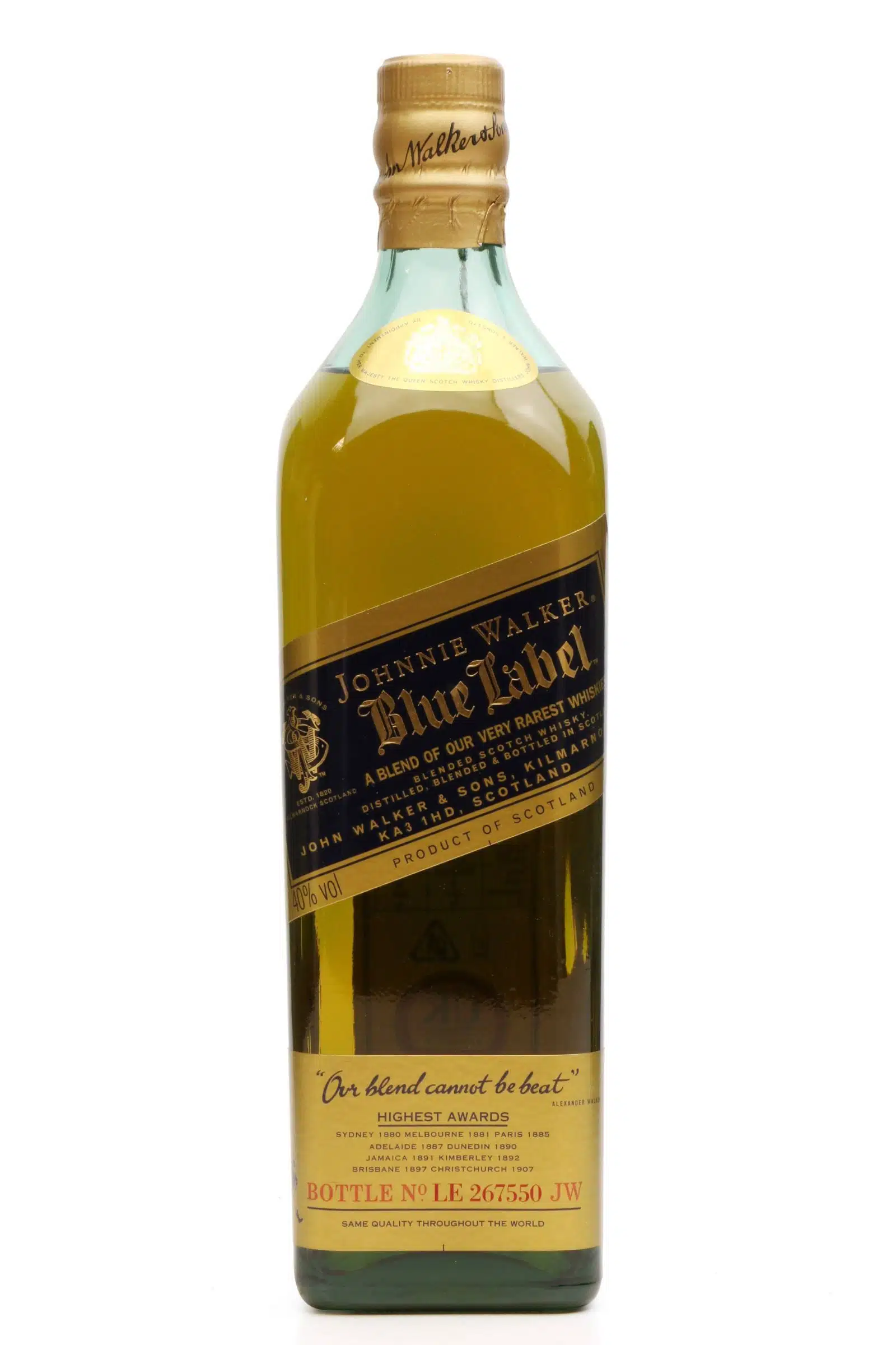 Johnnie Walker Blue Label Whisky | Just Whisky Auction