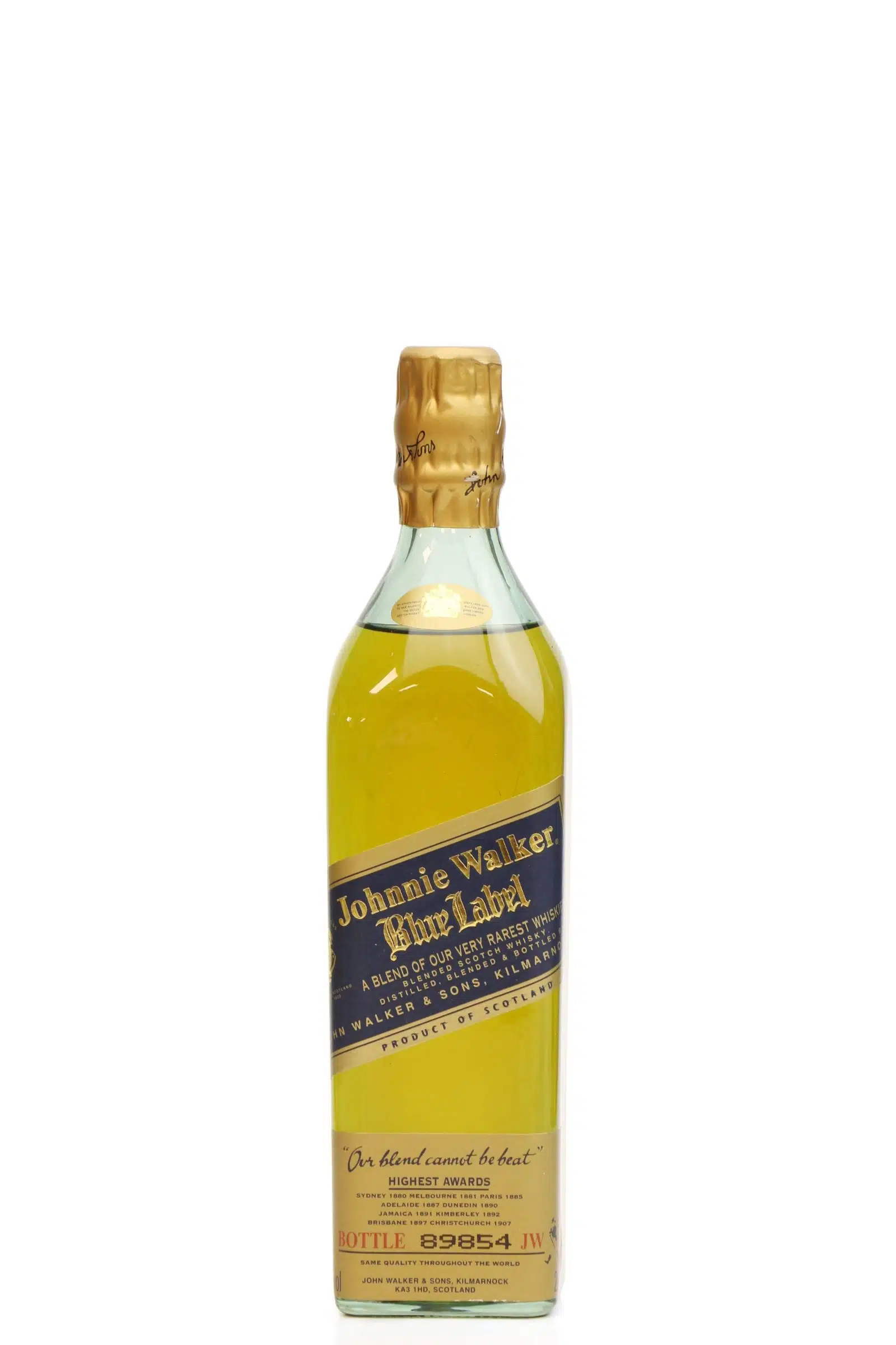 Johnnie Walker Blue Label (20cl) Whisky | Just Whisky Auction