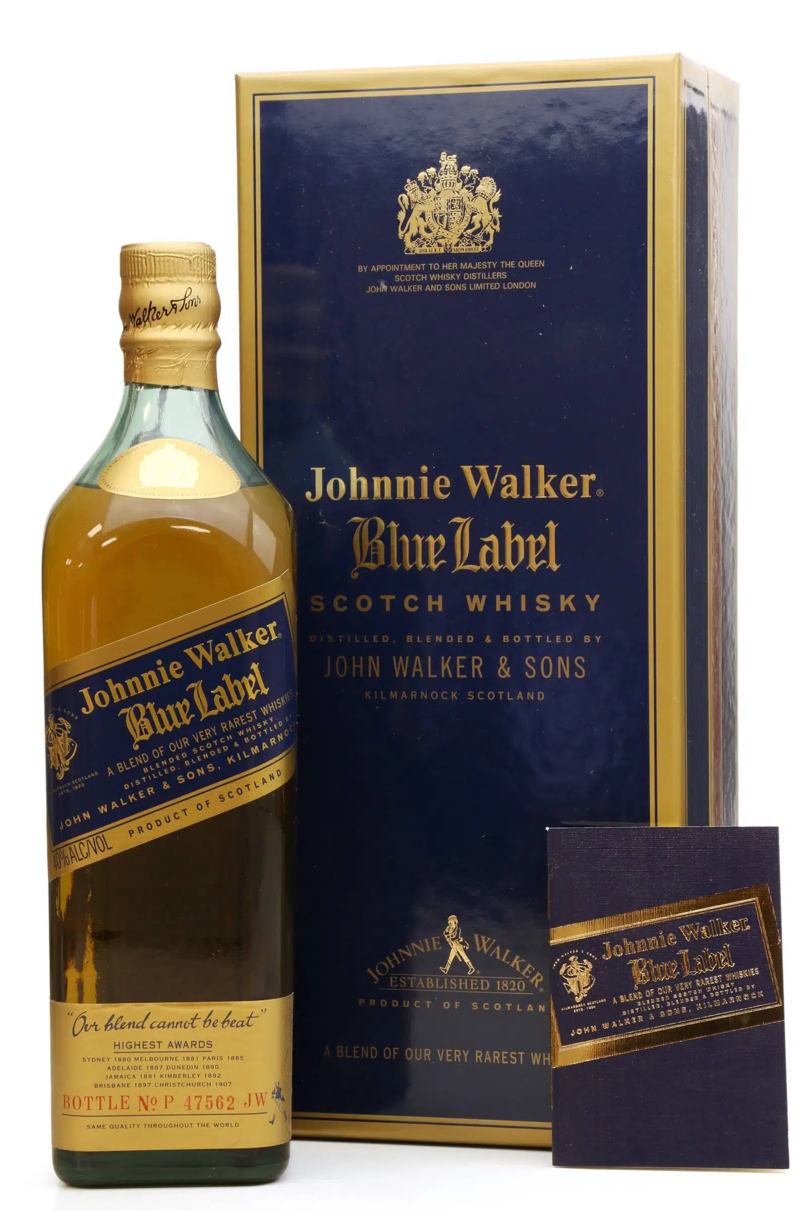 Johnnie Walker Blue Label (750ml) Whisky | Just Whisky Auction