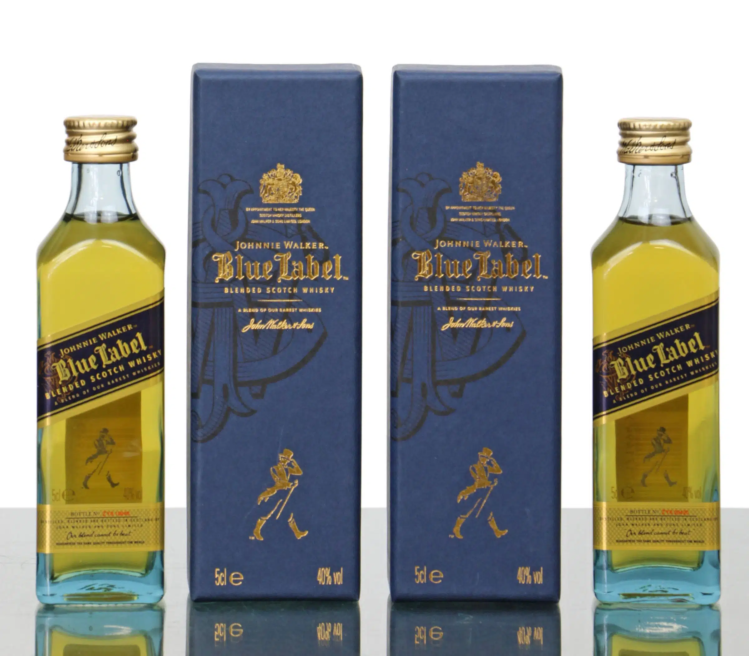 Johnnie Walker Blue Label Miniature 5cl x 2 Whisky | Just Whisky Auction
