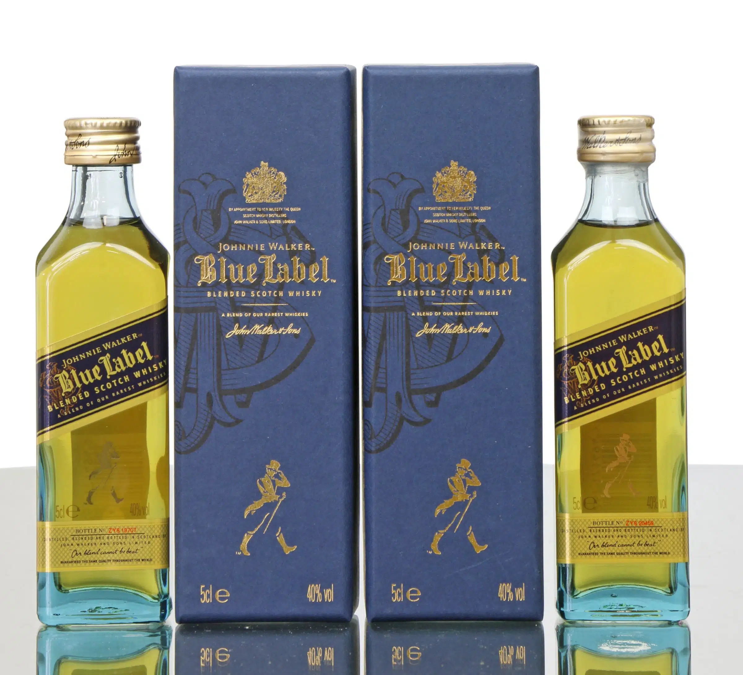 Johnnie Walker Blue Label Miniature 5cl x 2 Whisky | Just Whisky Auction