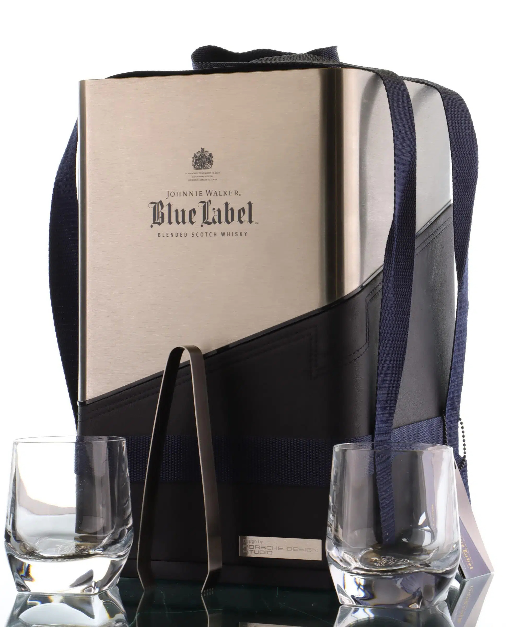 Johnnie Walker Blue Label Porsche Design Ice Bucket & Glasses Whisky ...