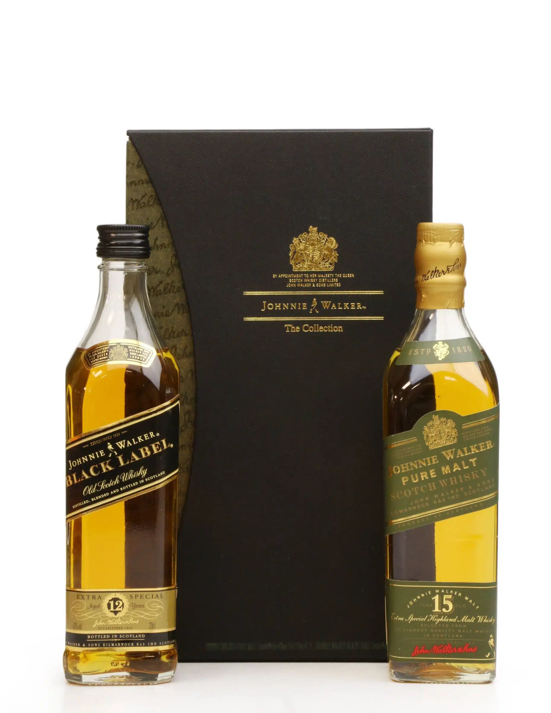 Johnnie Walker Green & Black Label Whisky | Just Whisky Auction