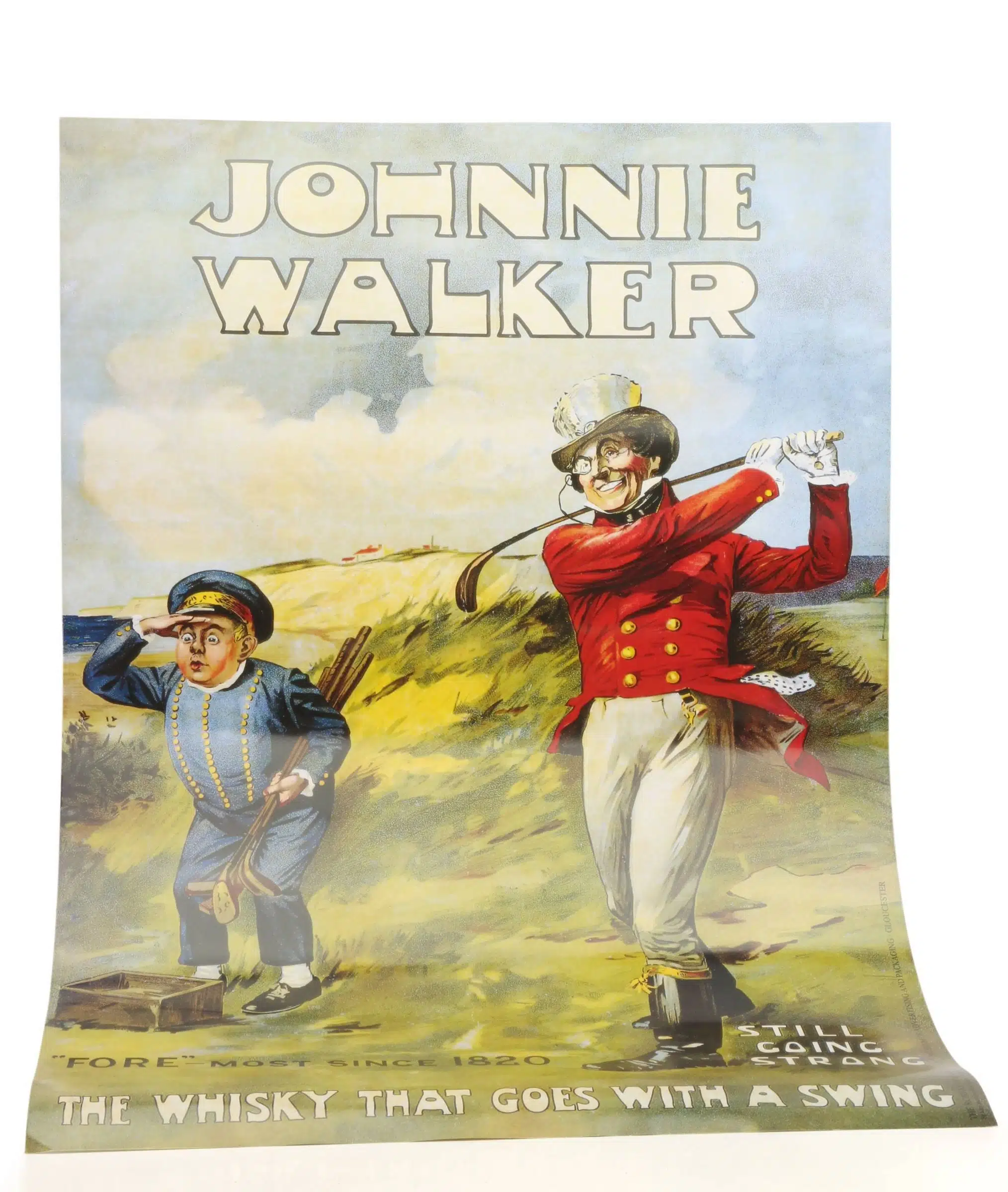 Johnnie Walker Poster Whisky | Just Whisky Auction