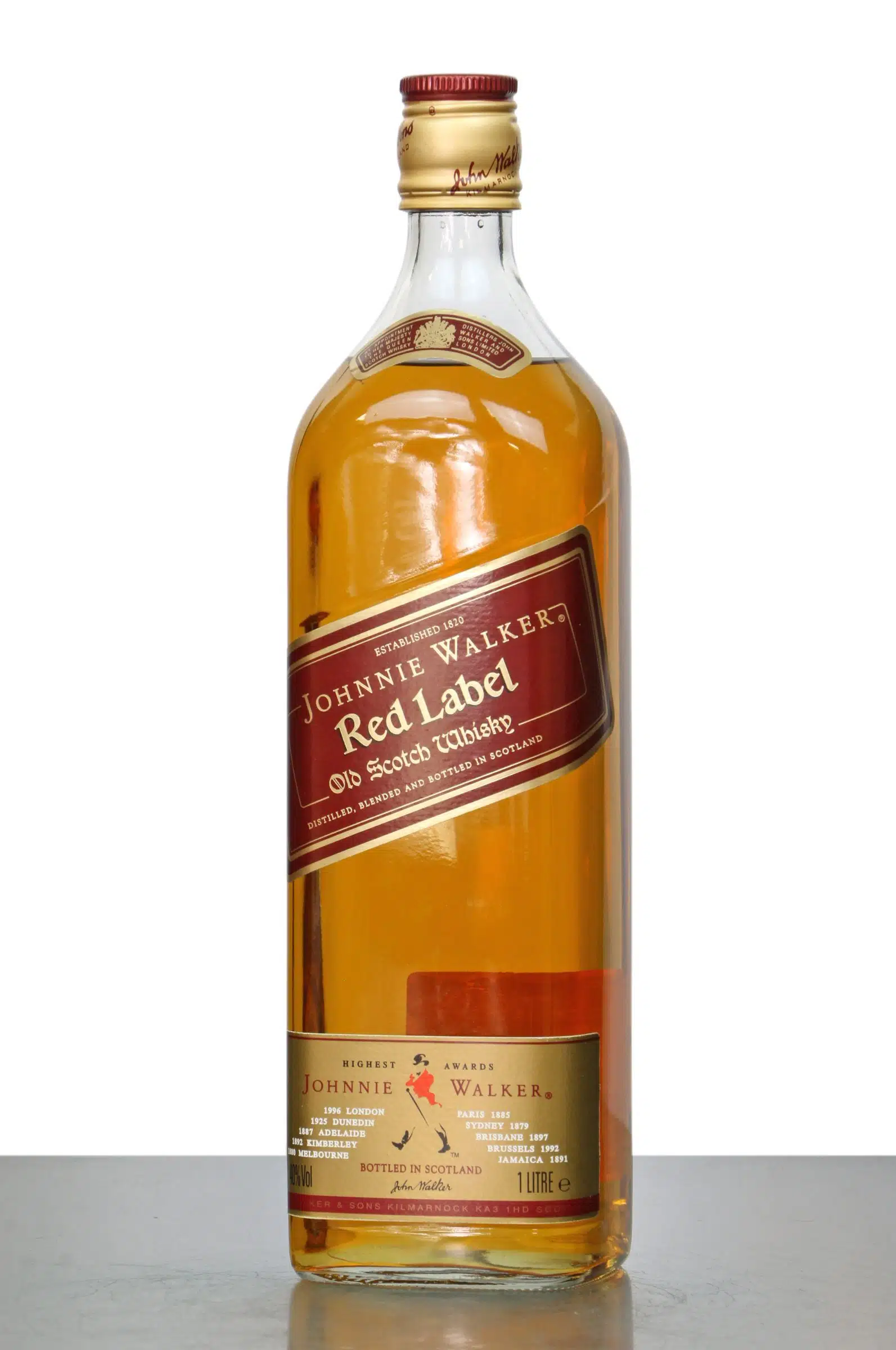 Johnnie Walker Red Label (1 Litre) Whisky | Just Whisky Auction