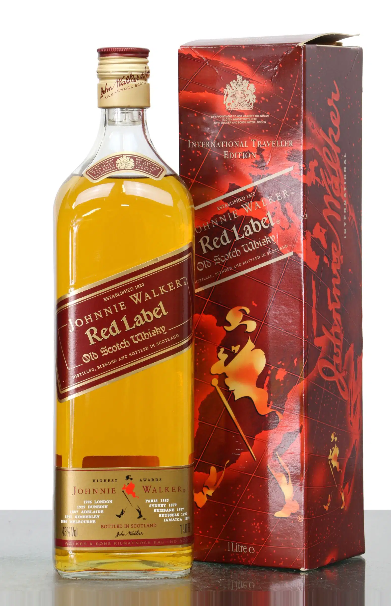 Johnnie Walker Red Label (1 Litre) Whisky | Just Whisky Auction