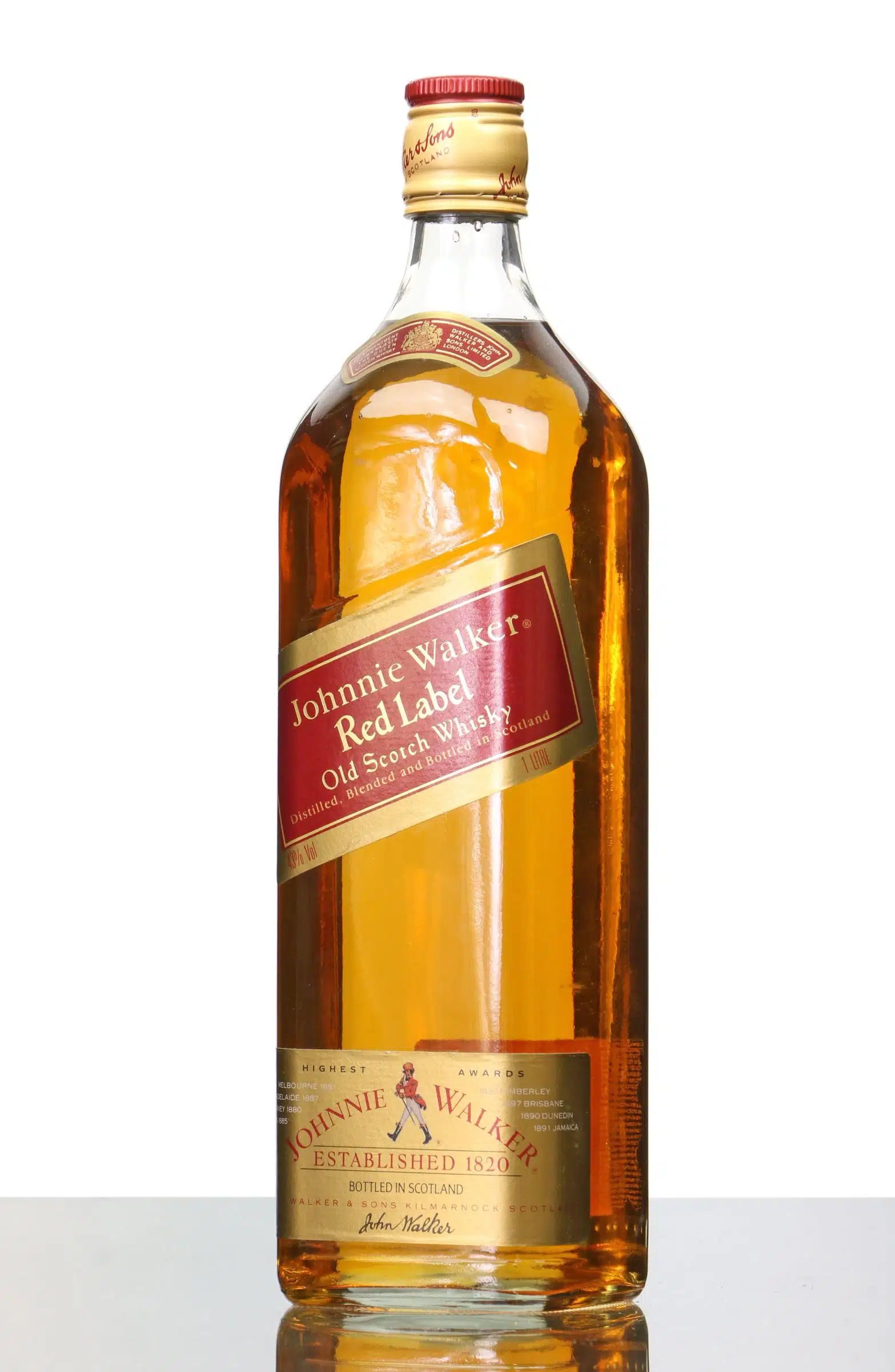 Johnnie Walker Red Label (1 Litre) Whisky | Just Whisky Auction