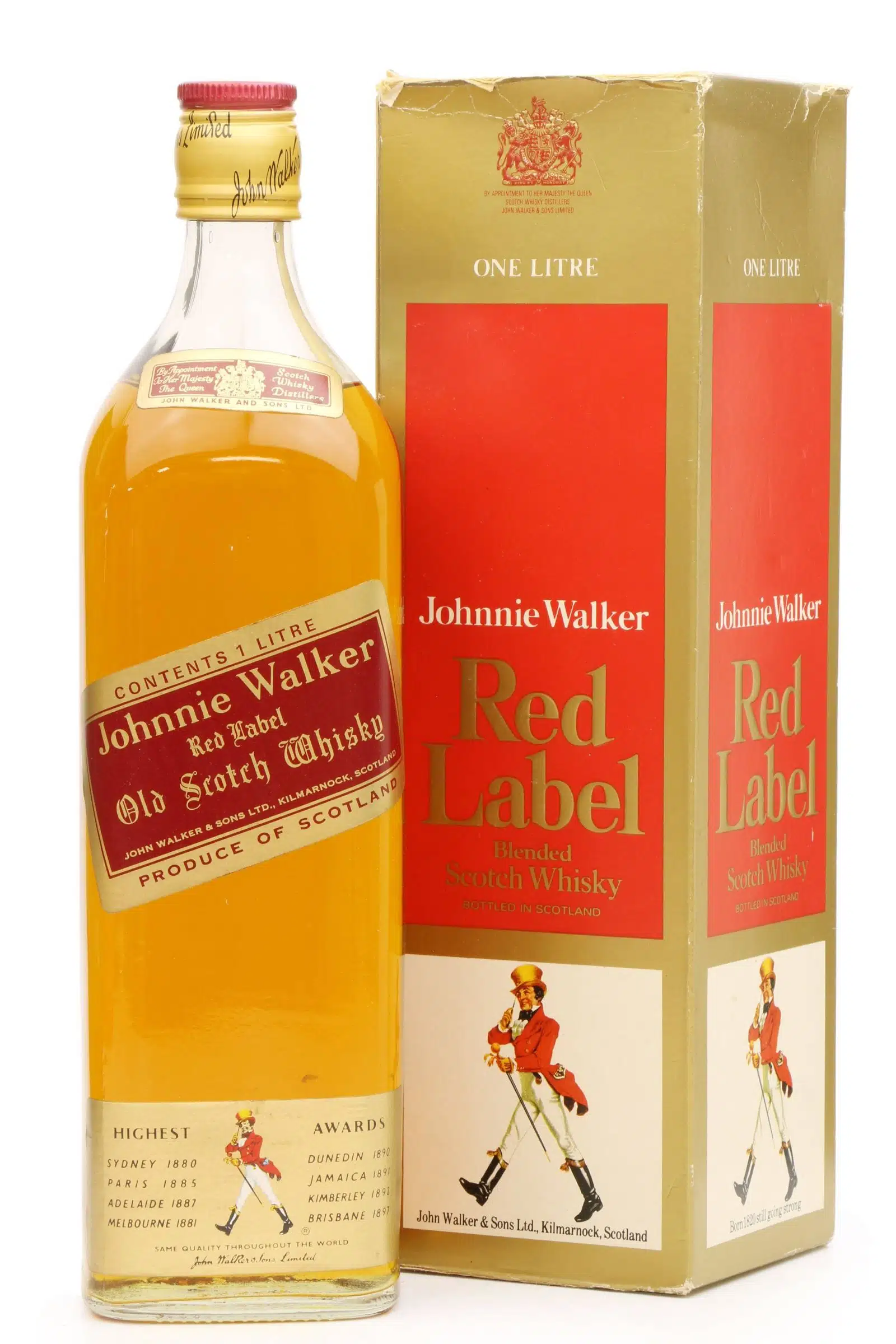 Johnnie Walker Red Label (1 Litre) Whisky | Just Whisky Auction