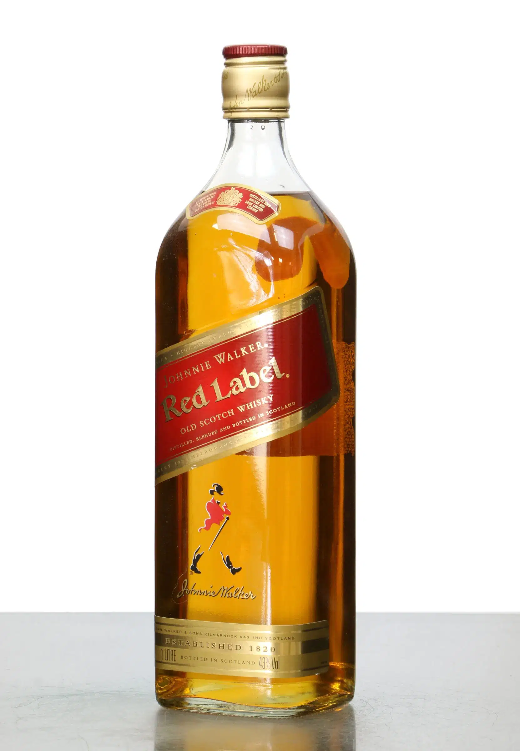 Johnnie Walker Red Label (1 Litre) Whisky | Just Whisky Auction