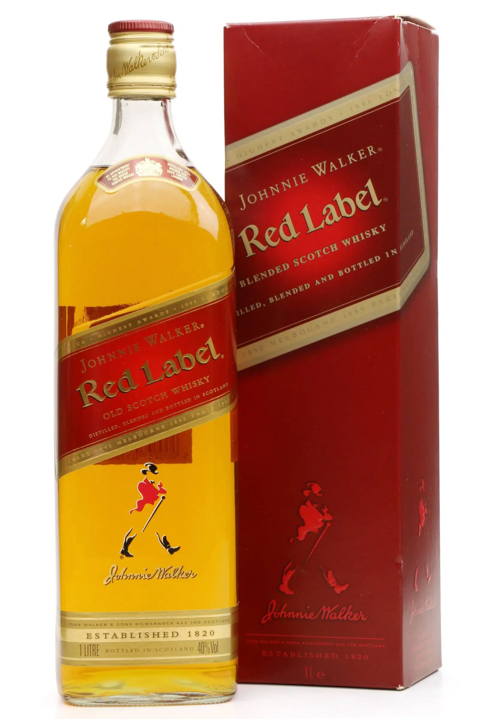 Johnnie Walker Red Label (1 Litre) Whisky | Just Whisky Auction