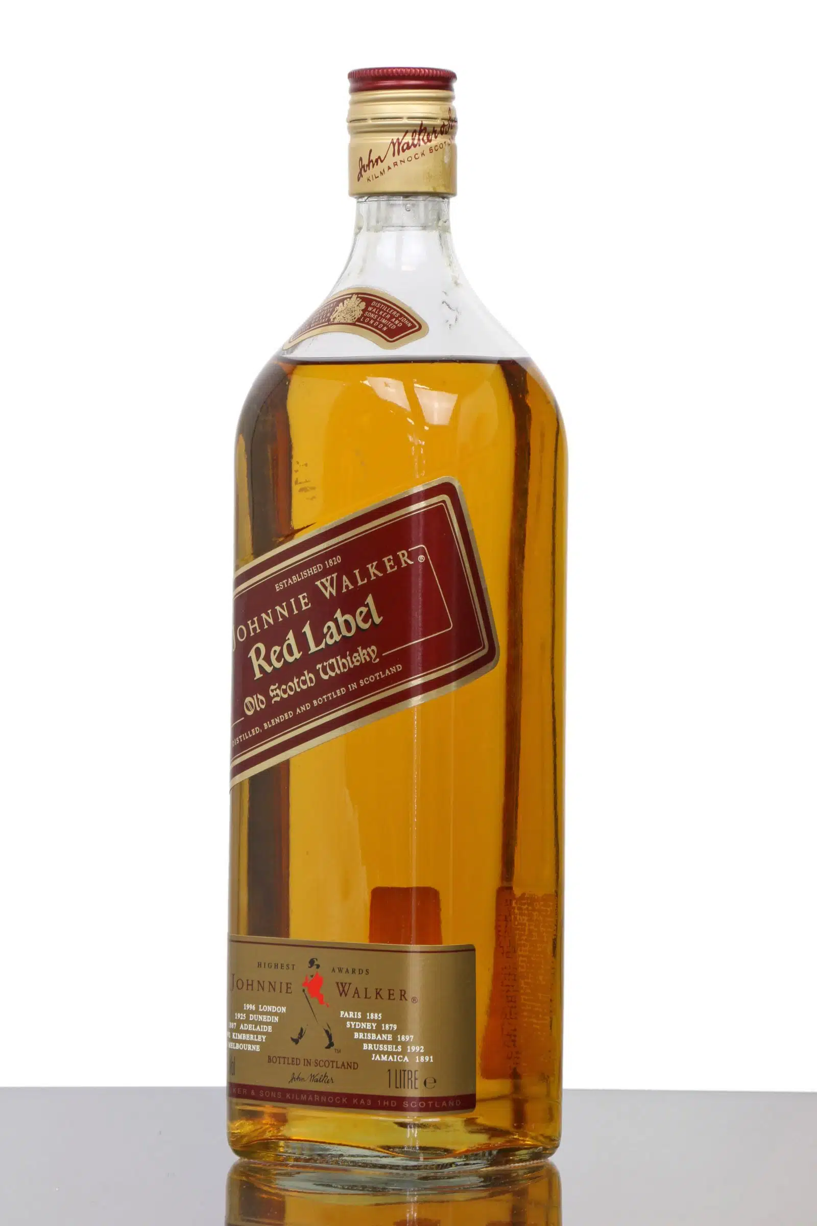 Johnnie Walker Red Label (1 Litre) Whisky | Just Whisky Auction