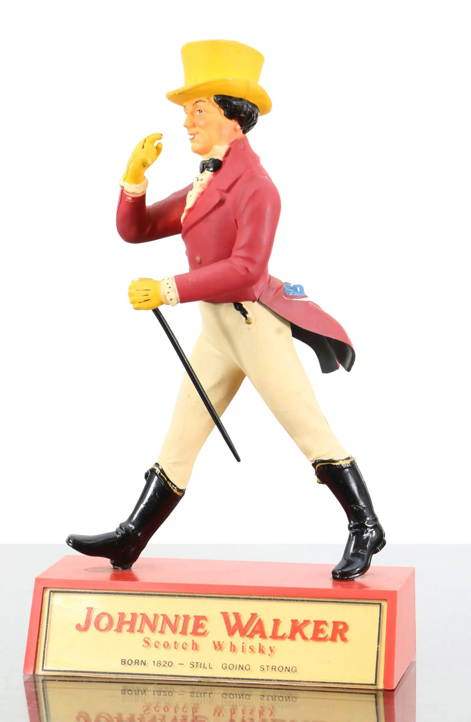 Johnnie Walker Striding Man Decorative Statue Whisky | Just Whisky Auction