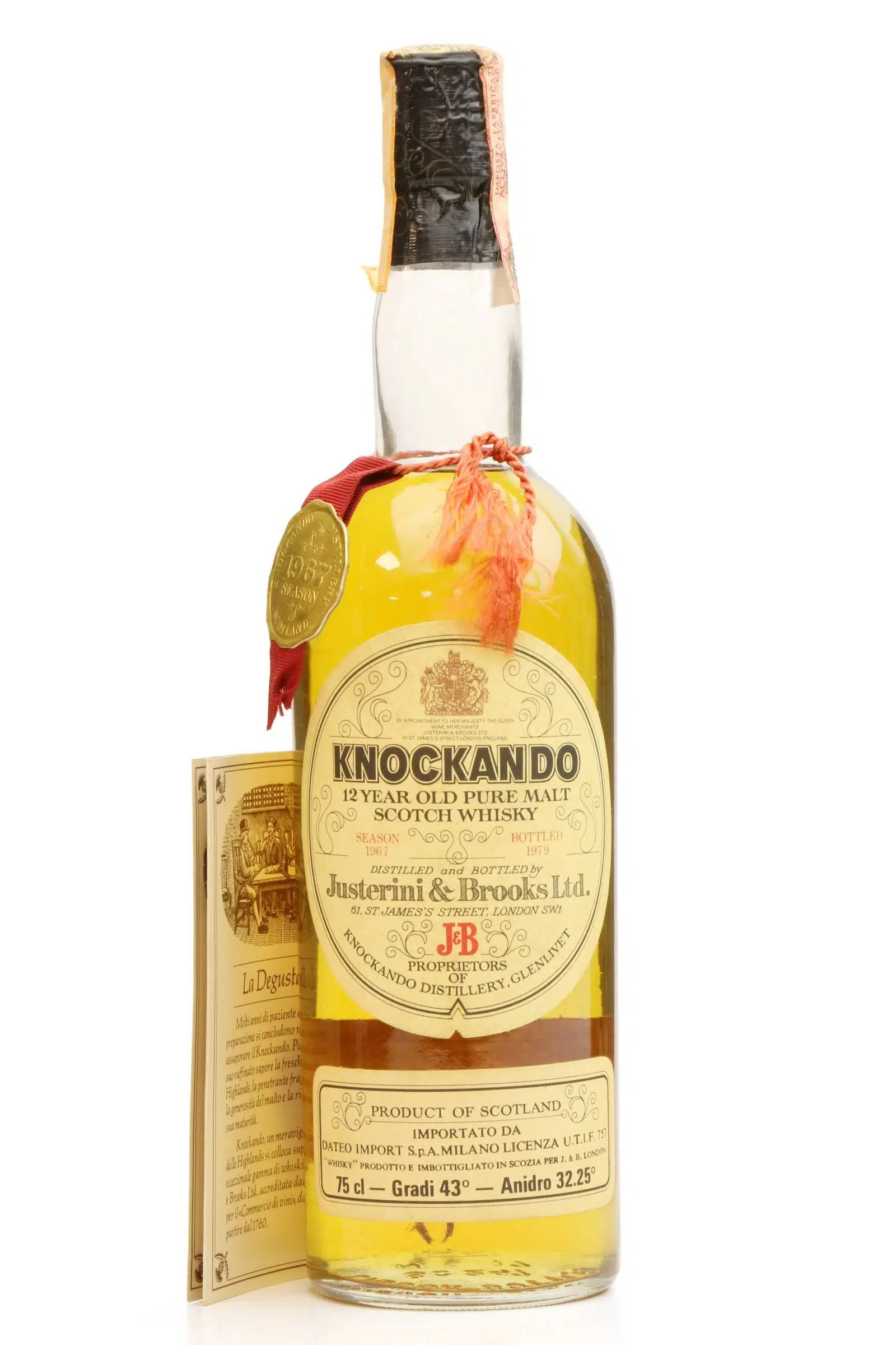 Knockando 12 Years Old 1967 Season Whisky | Just Whisky Auction