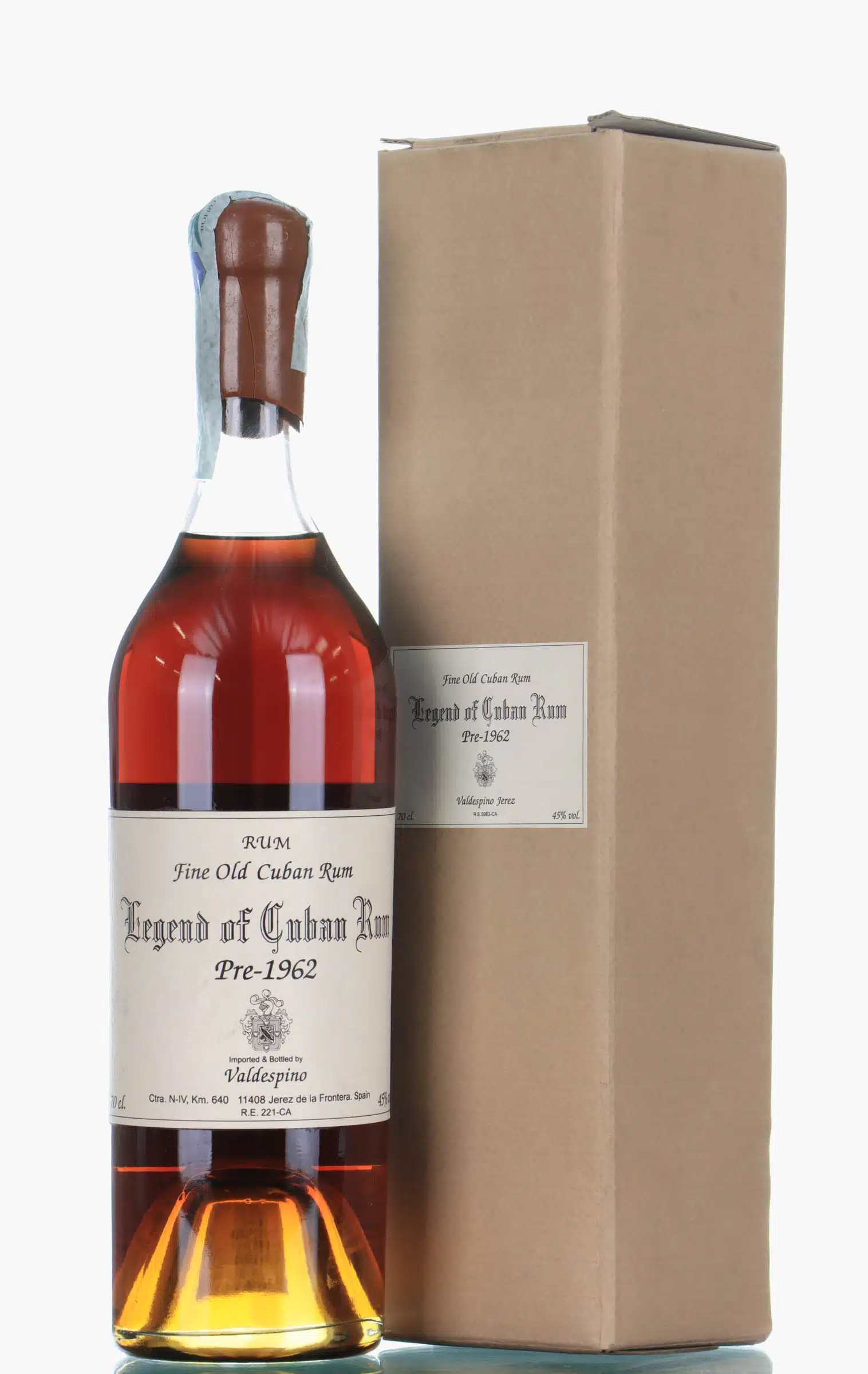 Legend of Cuban Rum Pre-1962 Whisky | Just Whisky Auction