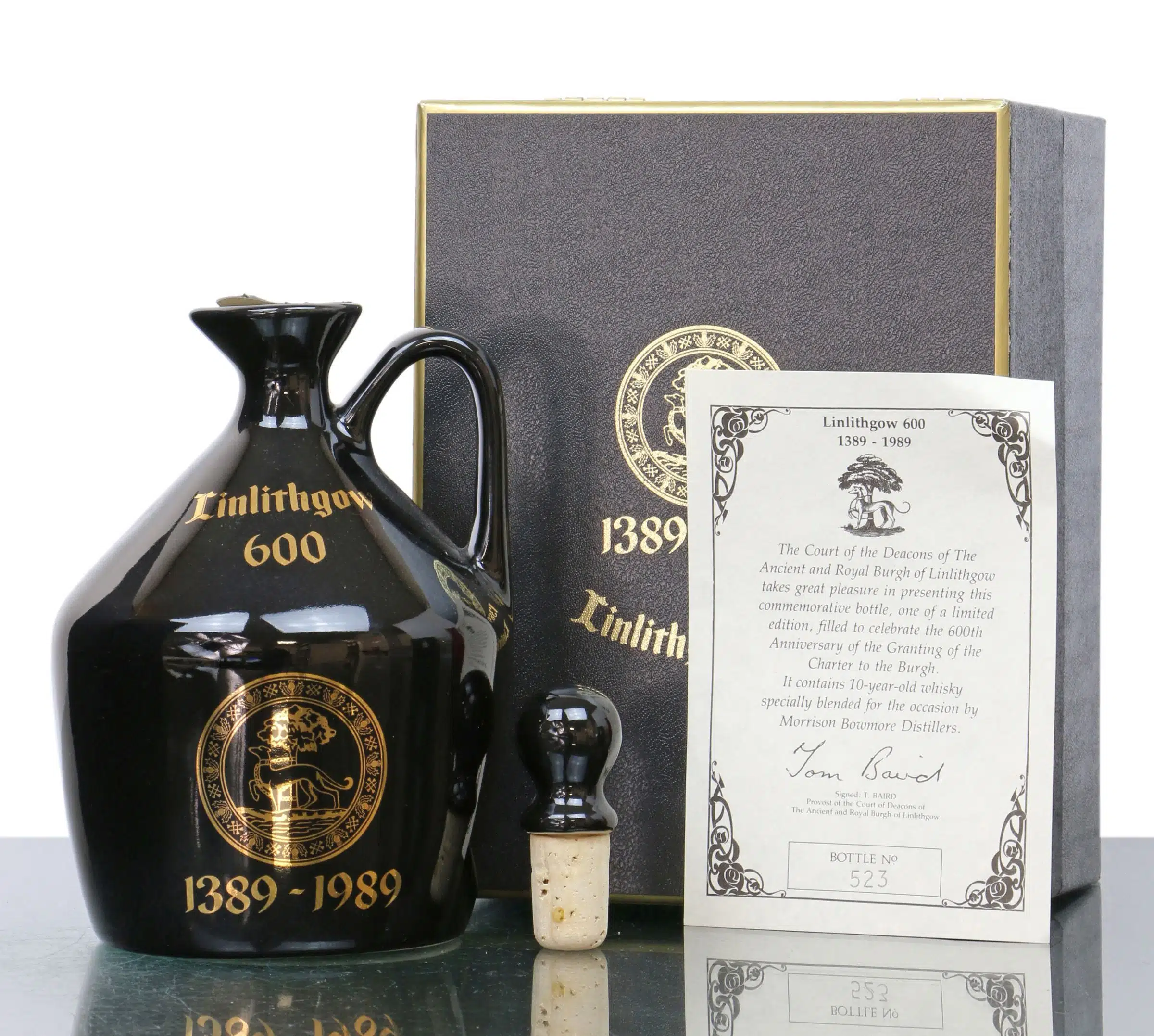 Linlithgow 600th Anniversary Decanter Whisky | Just Whisky Auction