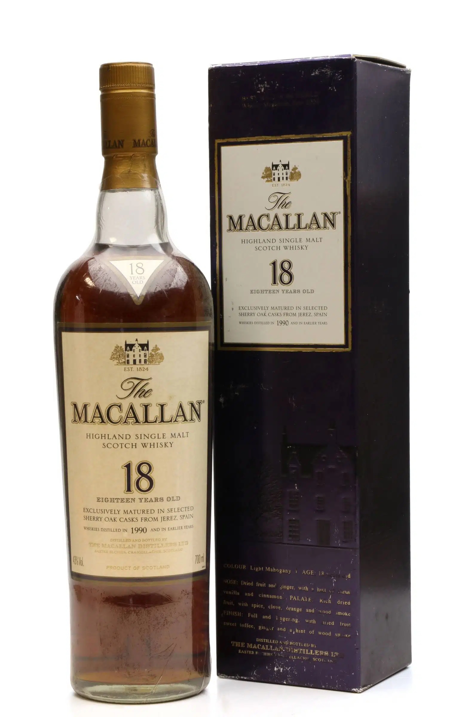 Macallan 18 Years Old 1990 Whisky | Just Whisky Auction