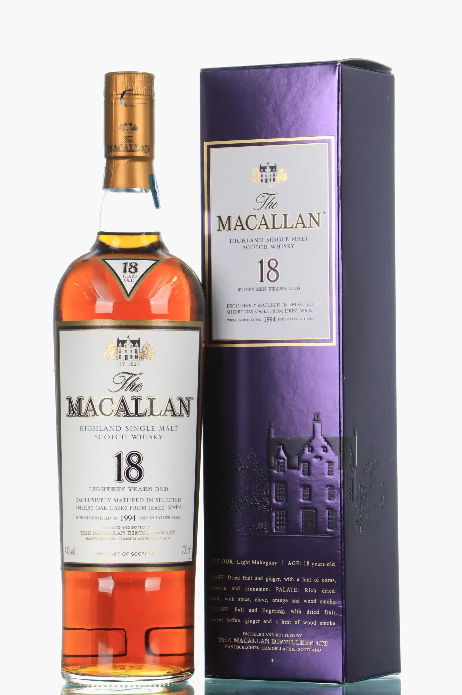 Macallan 18 Years Old 1994 Whisky | Just Whisky Auction