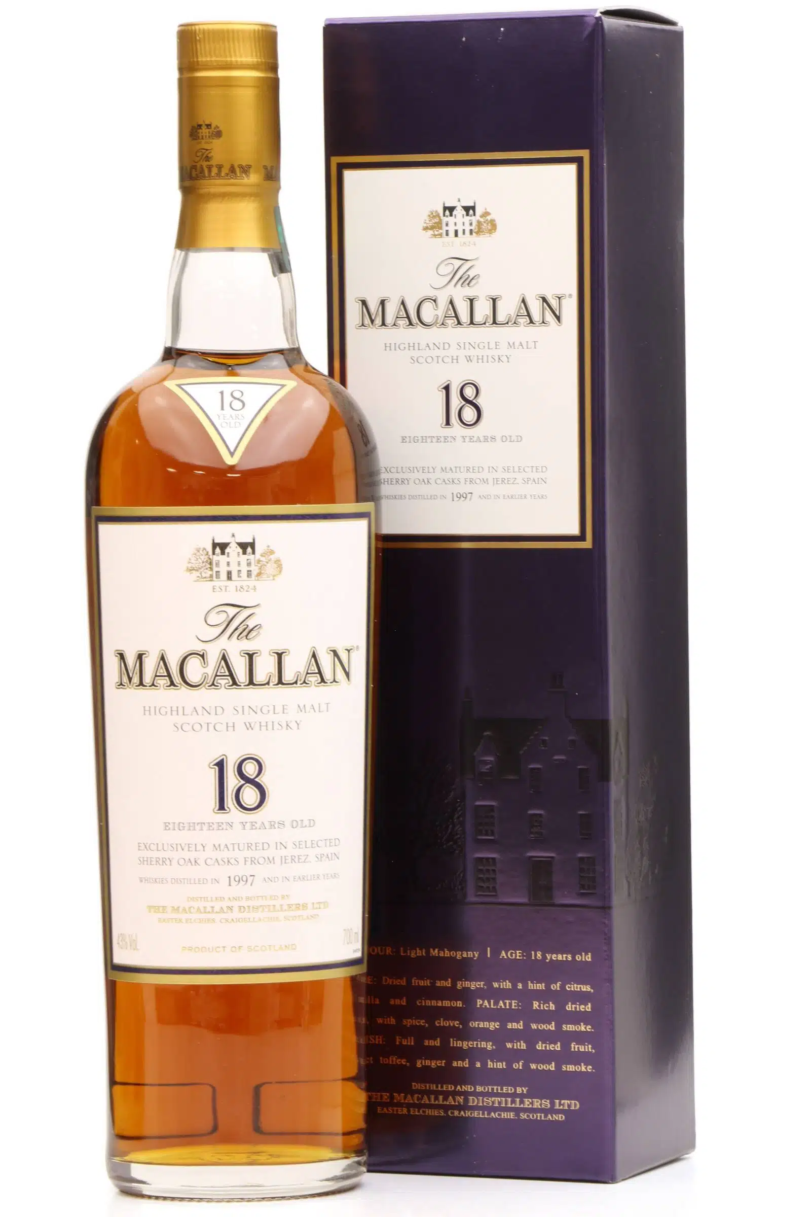 Macallan 18 Years Old 1997 Whisky | Just Whisky Auction
