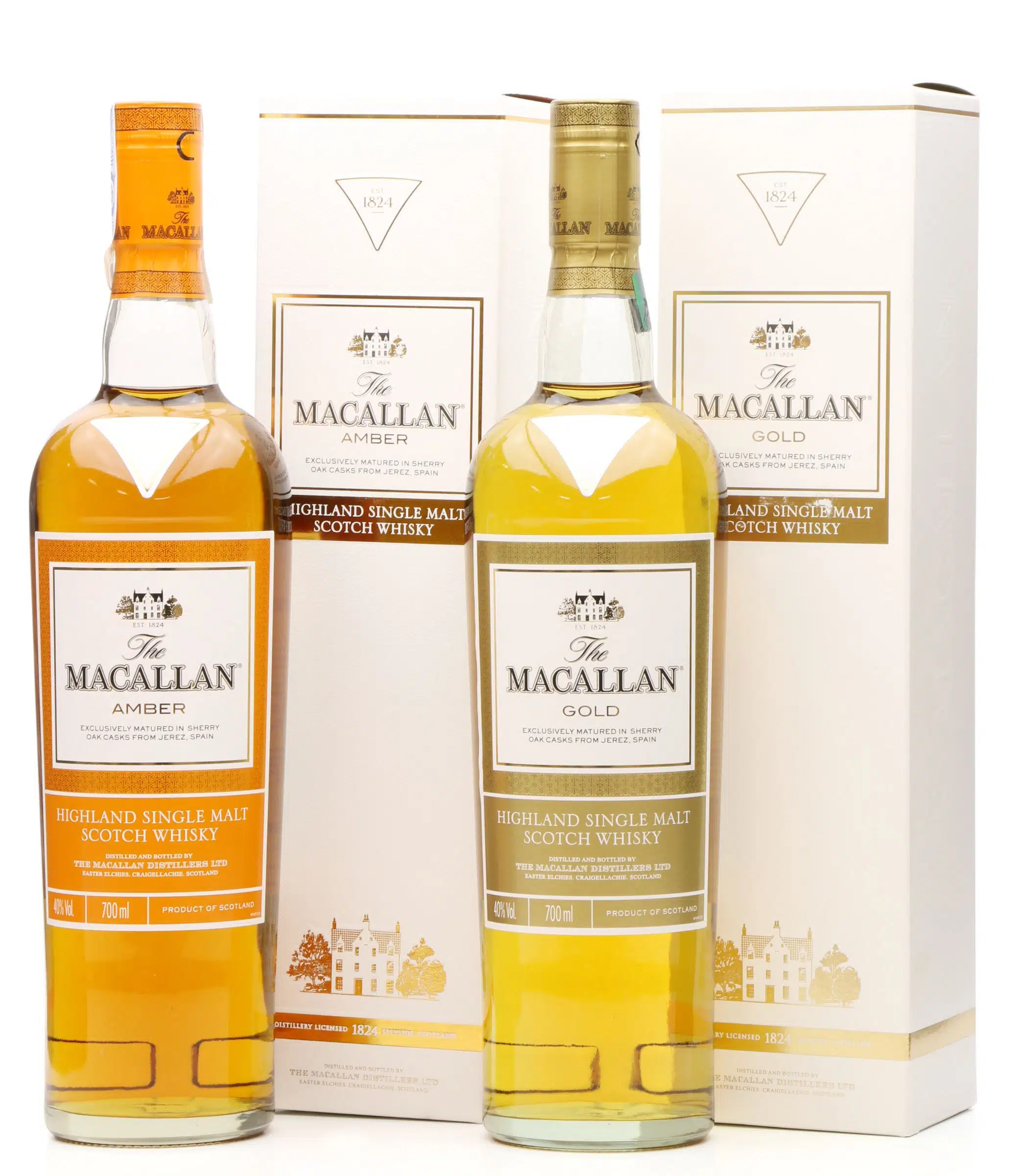 Macallan Amber & Gold Whisky | Just Whisky Auction