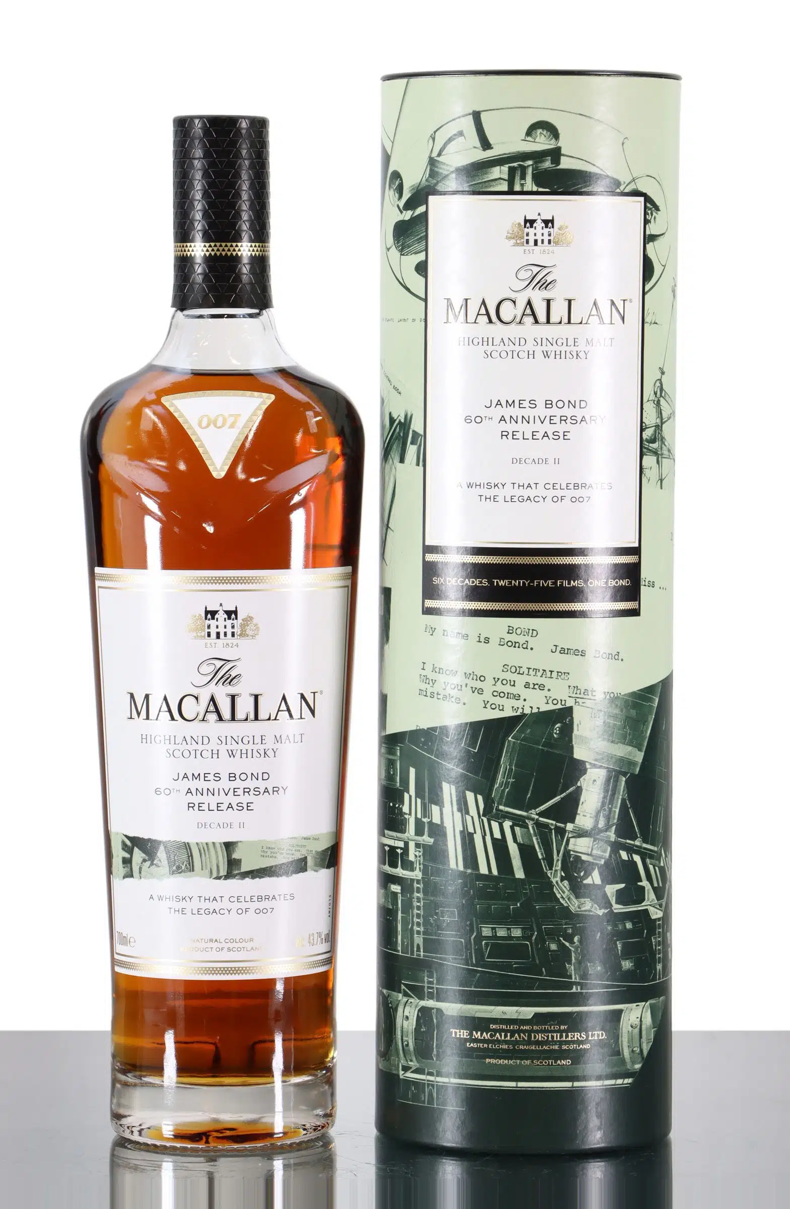 Macallan James Bond 60th Anniversary Release Whisky | Just Whisky Auction