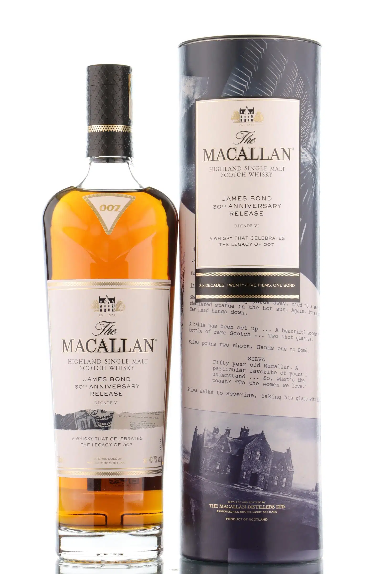 Macallan James Bond 60th Anniversary Release Whisky | Just Whisky Auction