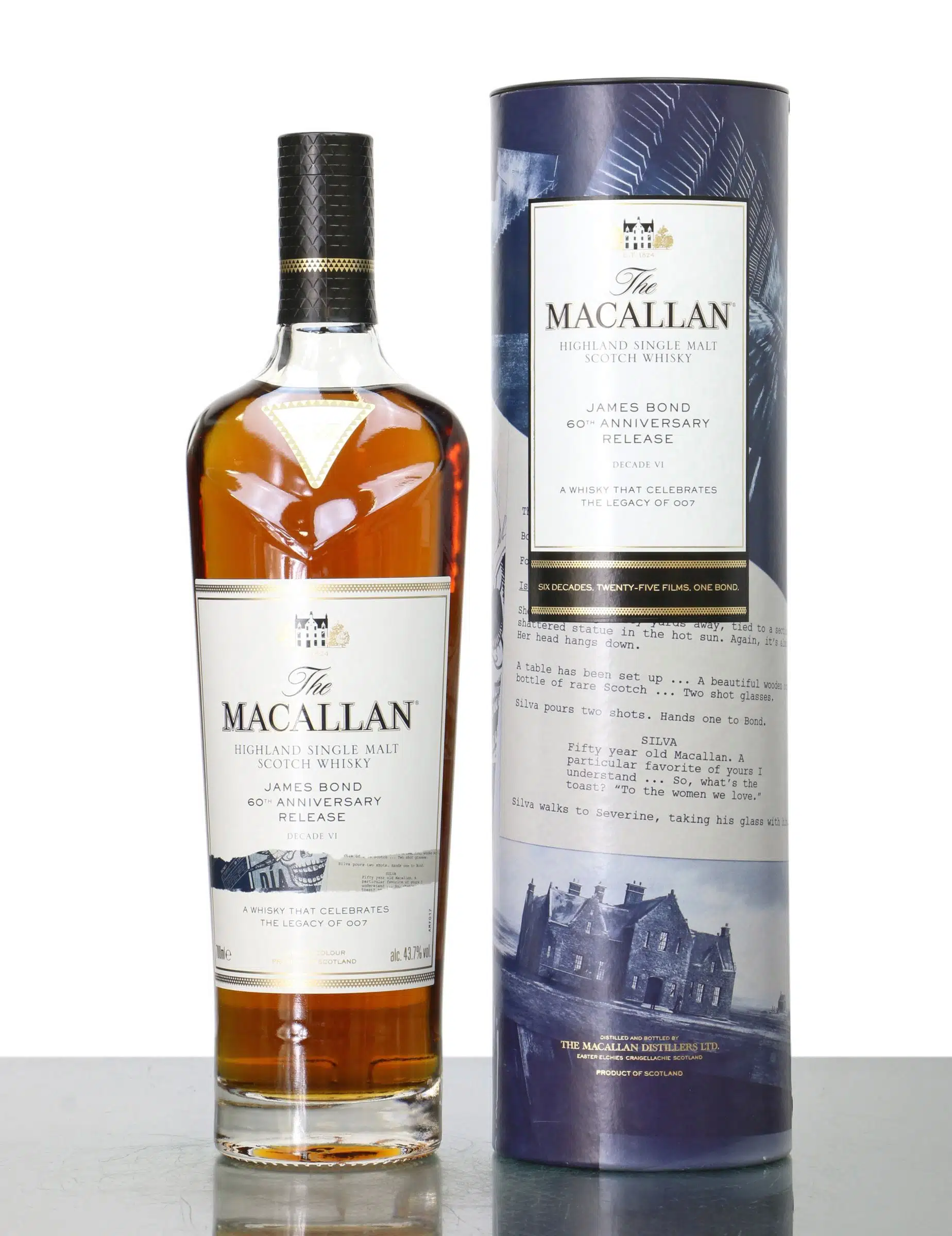 Macallan James Bond 60th Anniversary Release Whisky | Just Whisky Auction