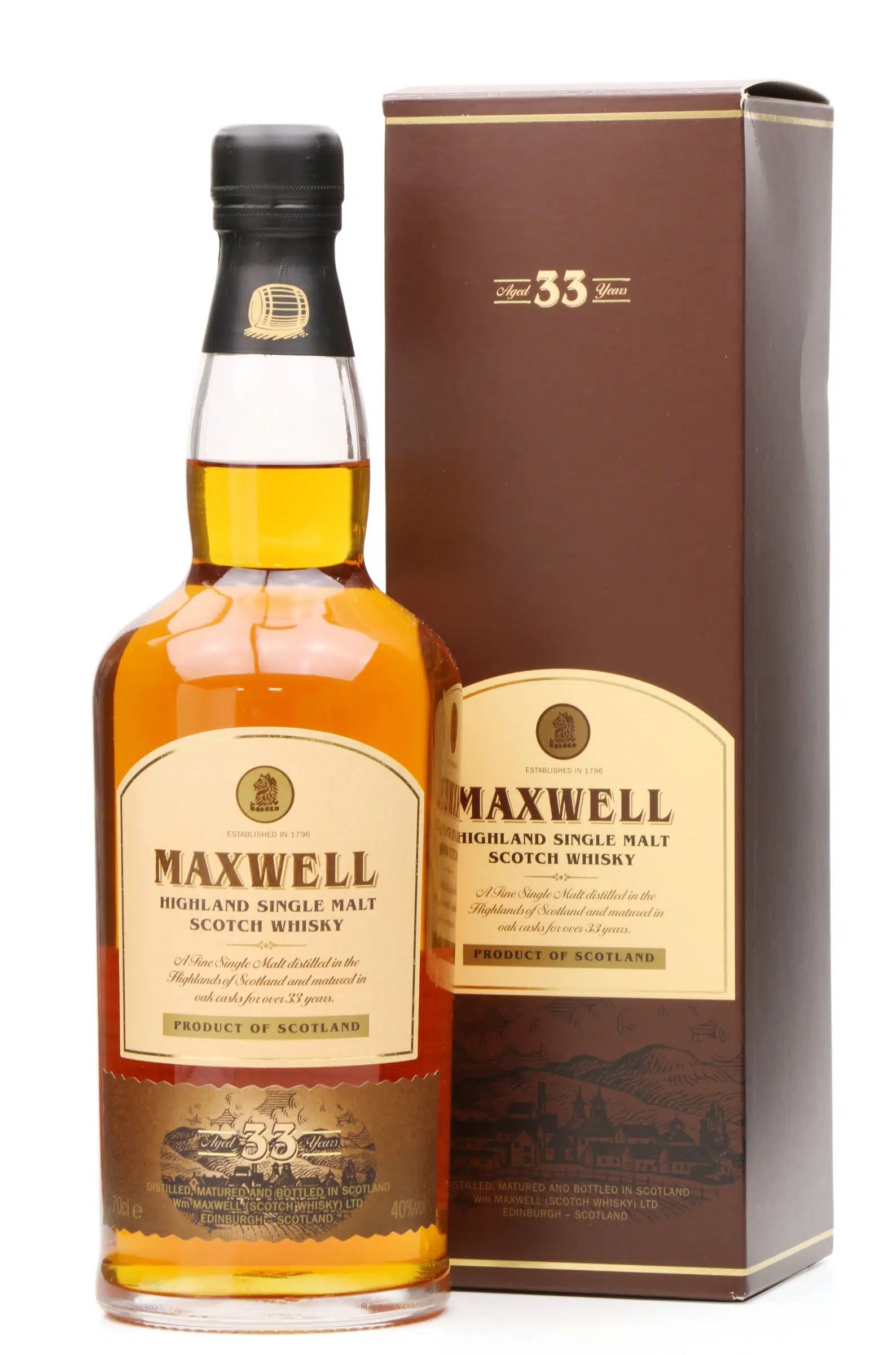 Maxwell 33 Years Old Whisky | Just Whisky Auction