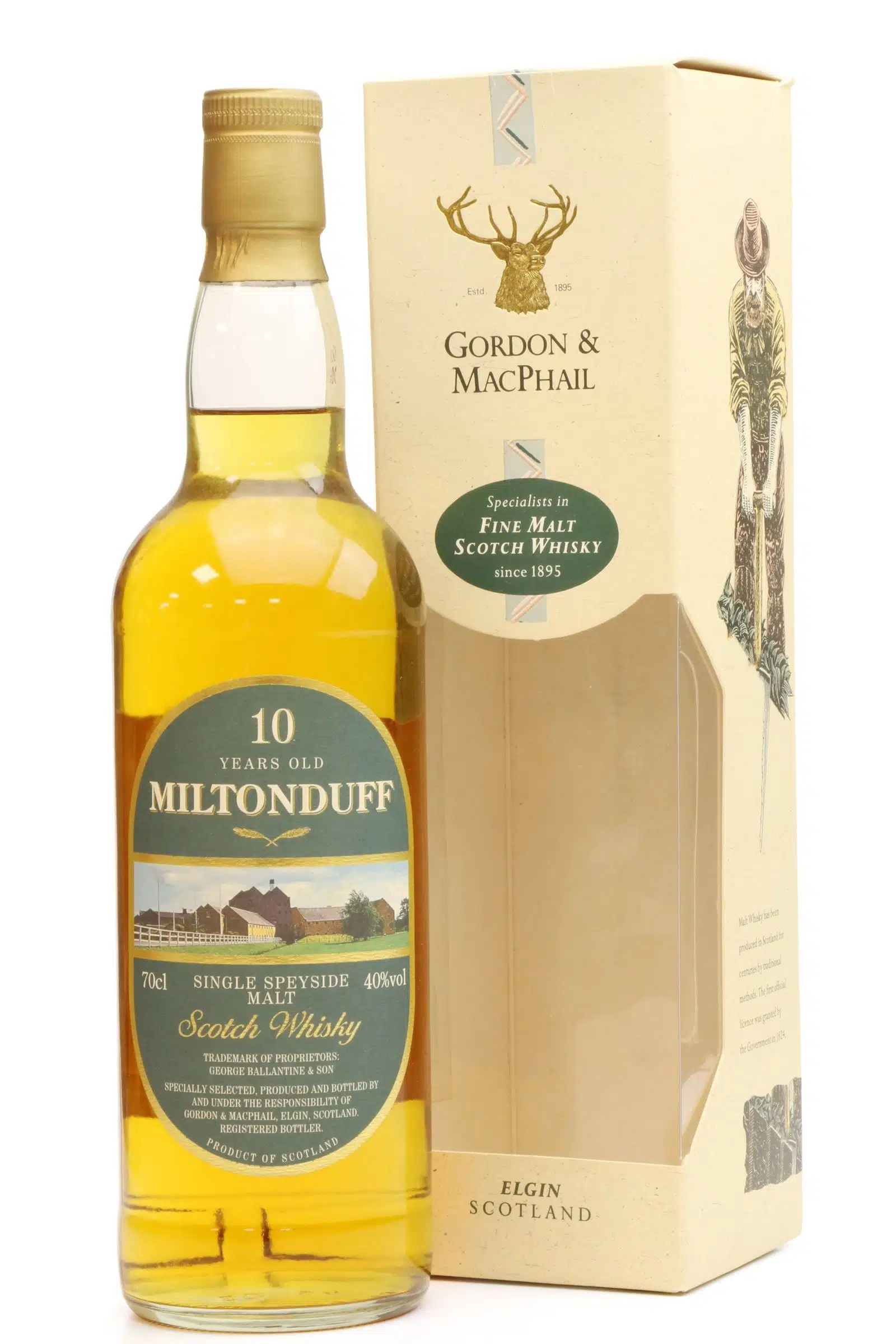 Miltonduff 10 Years Old Whisky | Just Whisky Auction