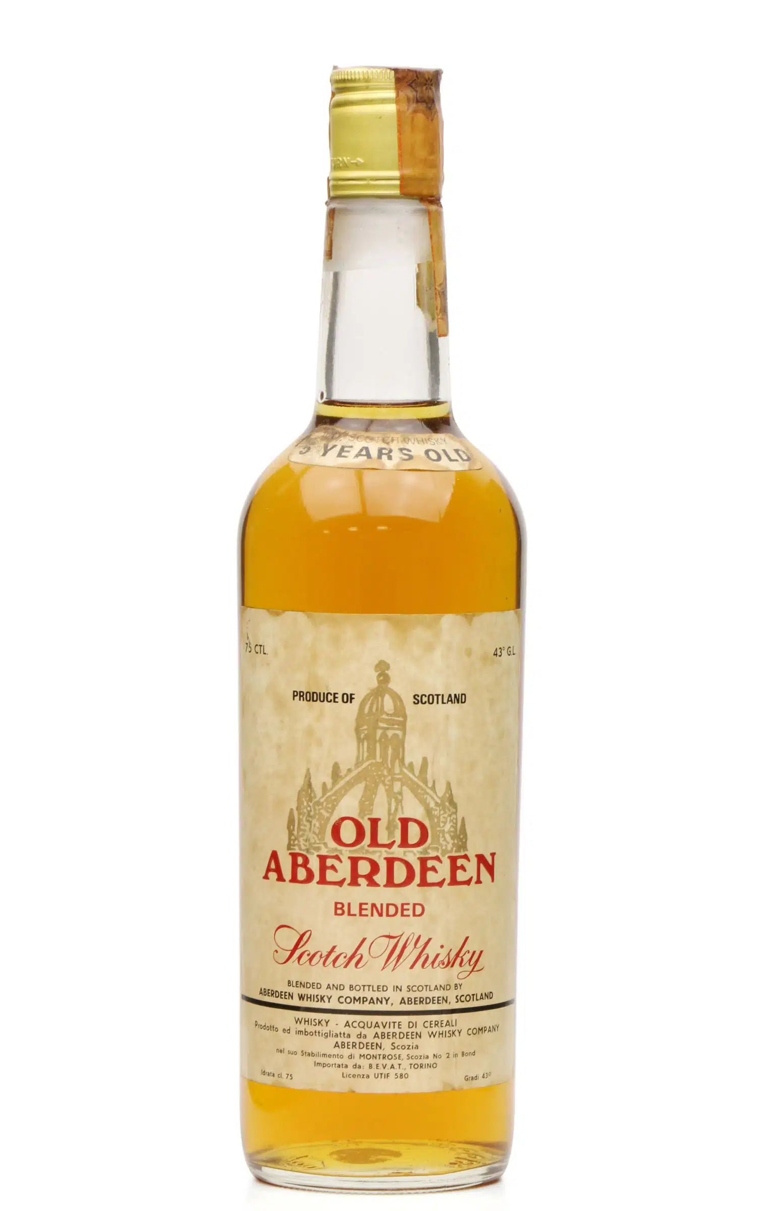 Old Aberdeen 5 Years Old Blended Scotch Whisky Whisky | Just Whisky Auction