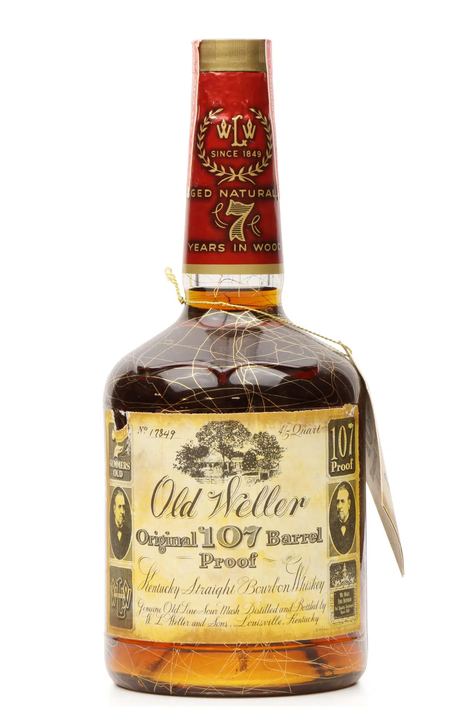 Old Weller 7 Summers Old 1970s Whisky | Just Whisky Auction