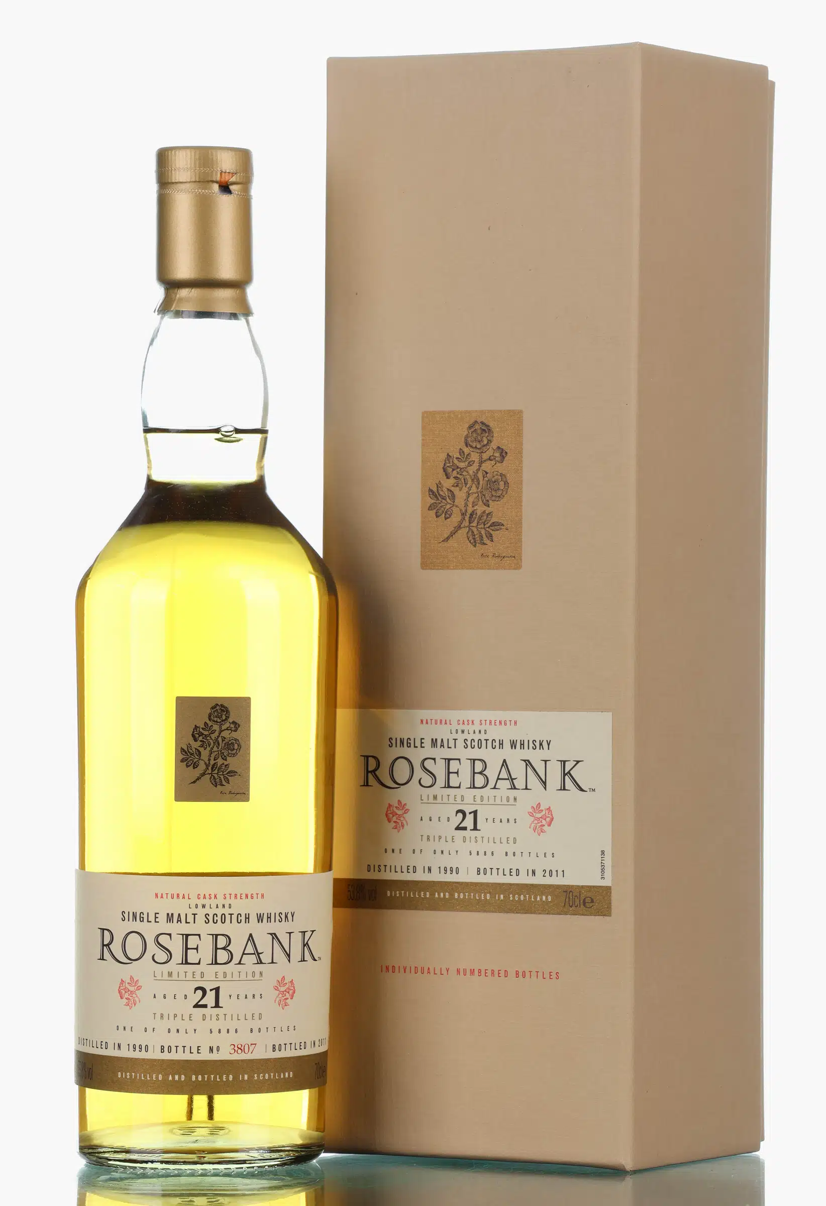 Rosebank 21 Years Old 1990 Whisky | Just Whisky Auction