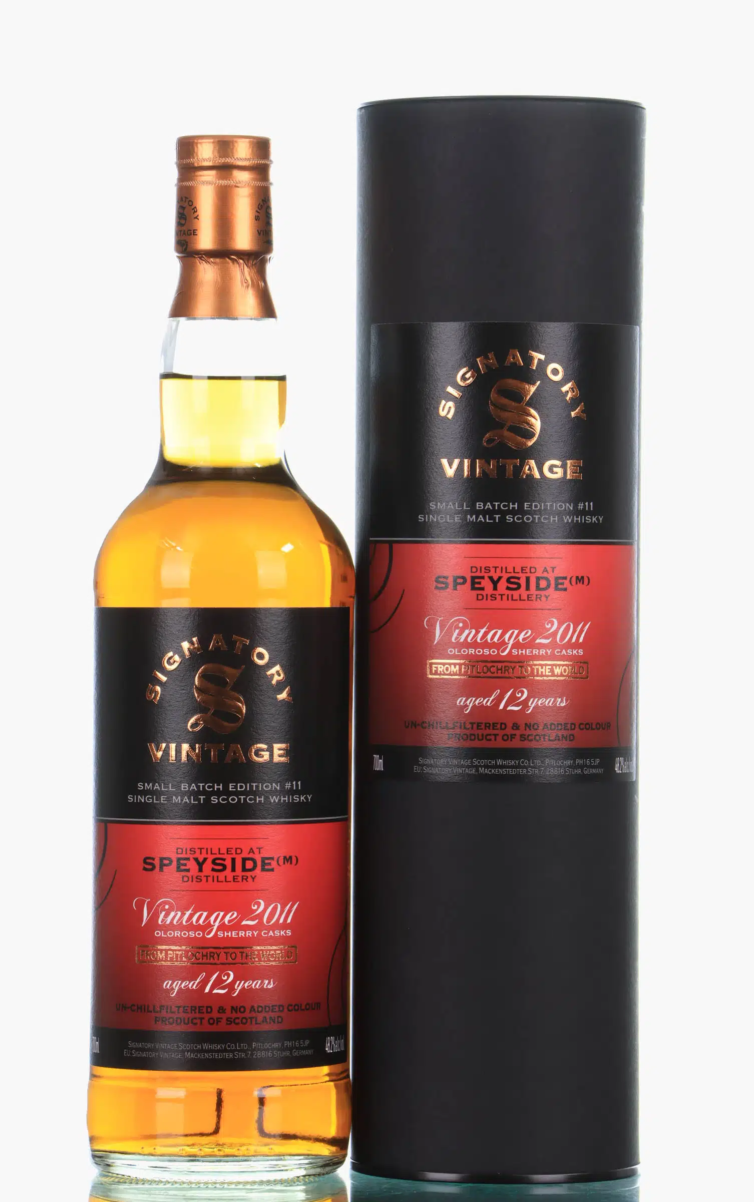 Speyside (Macallan) 12 Years Old- Signatory Vintage Whisky | Just ...