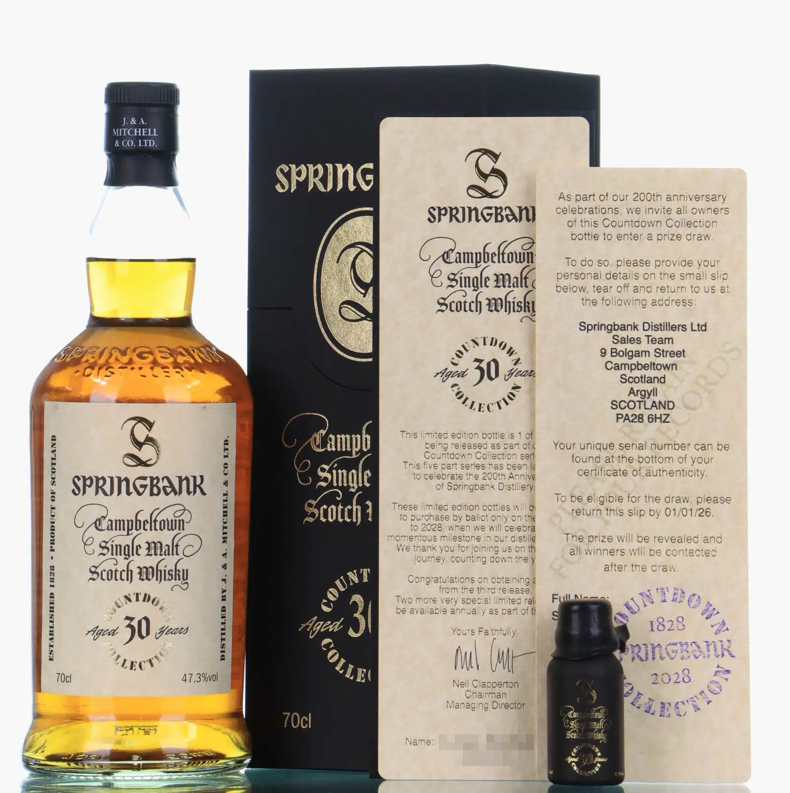 Springbank 30 Years Old Whisky | Just Whisky Auction