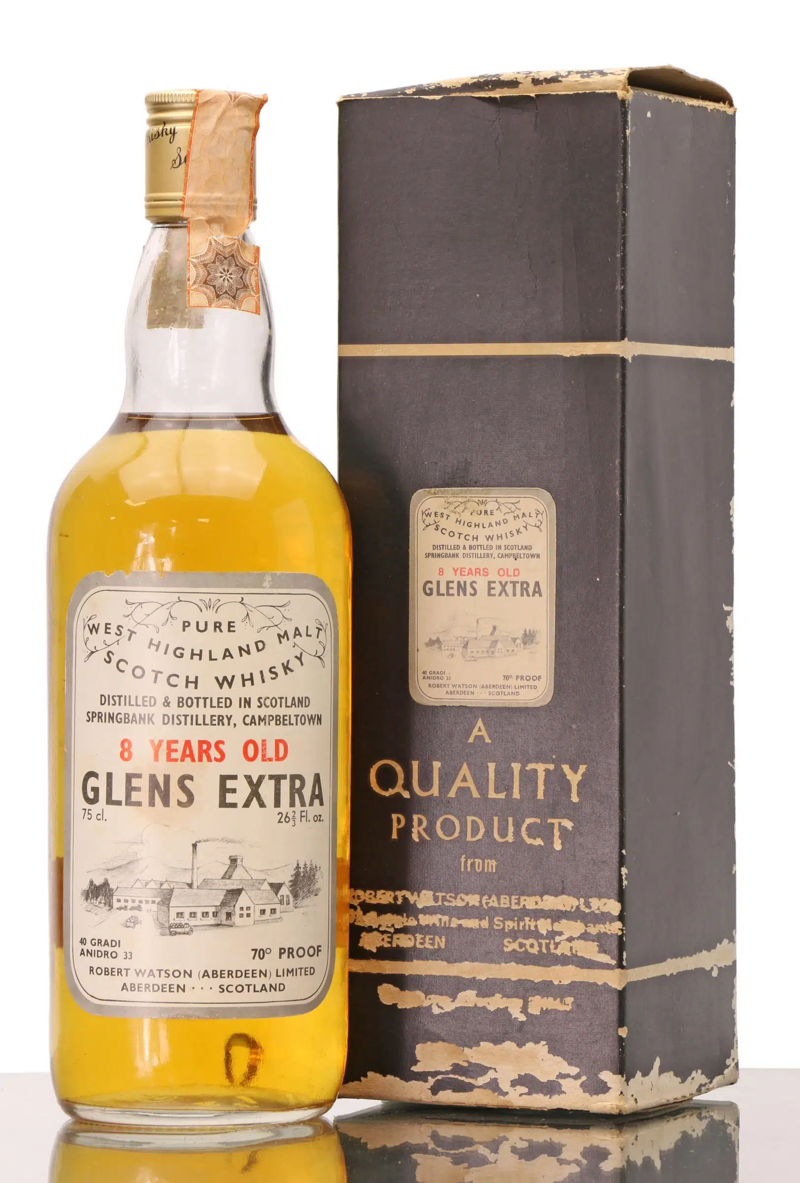 Springbank 8 Years Old Glen's Extra Whisky | Just Whisky Auction
