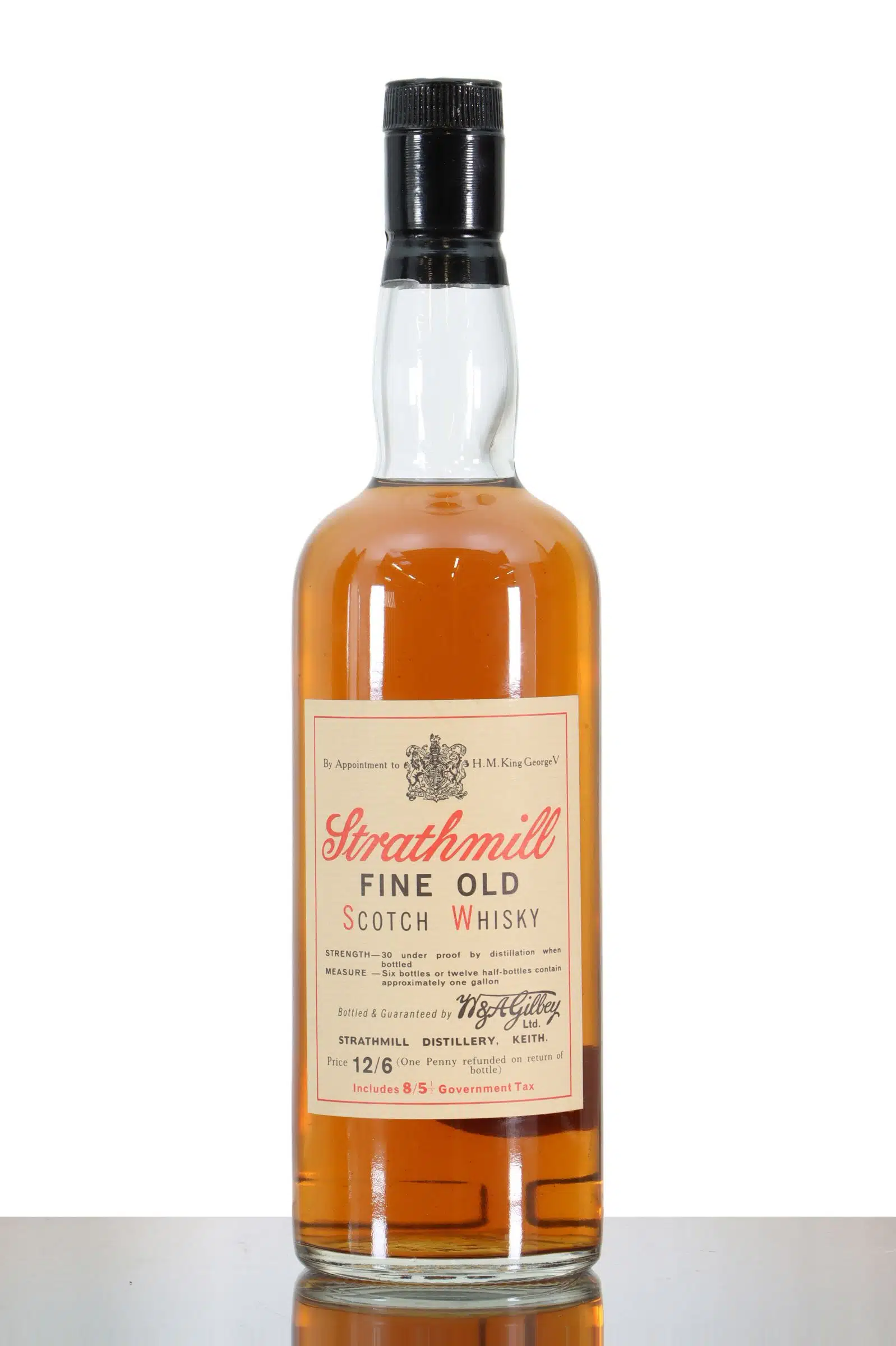 Strathmill Fine Old Scotch Whisky 1991 Centenary Bottle Whisky | Just ...