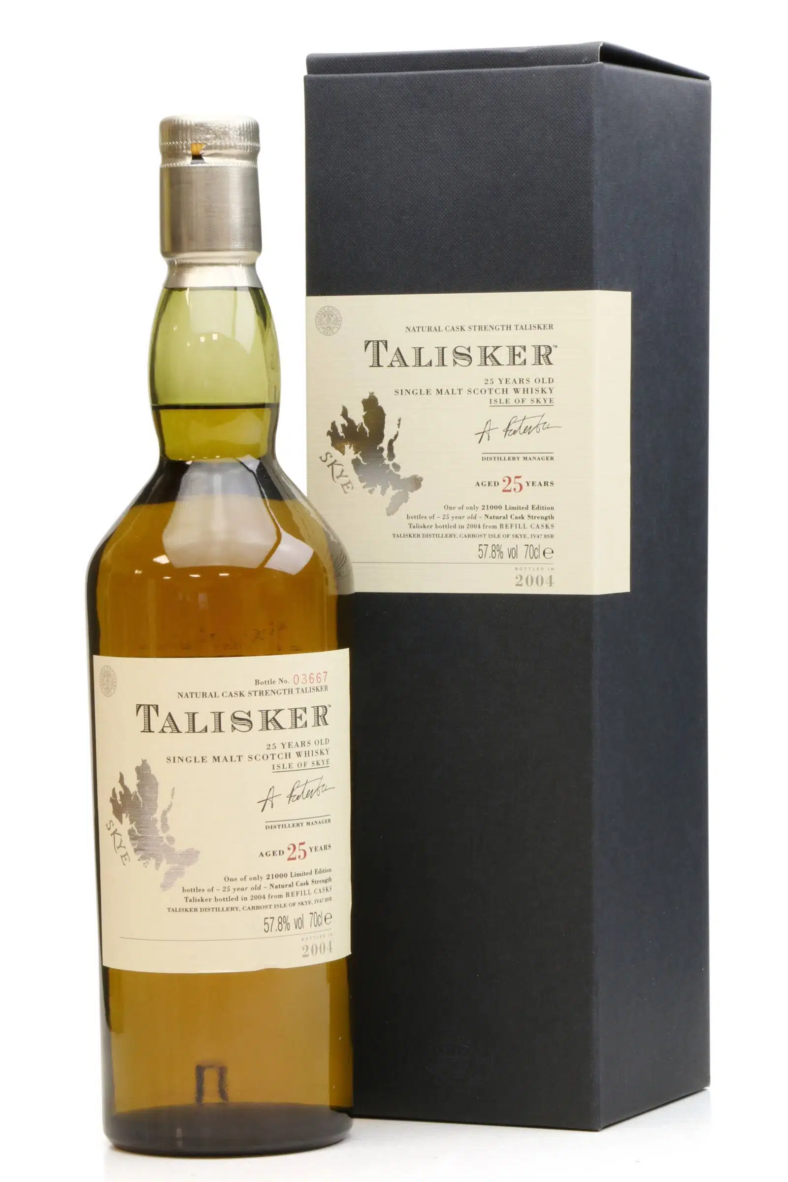 Talisker 25 Years Old Whisky | Just Whisky Auction
