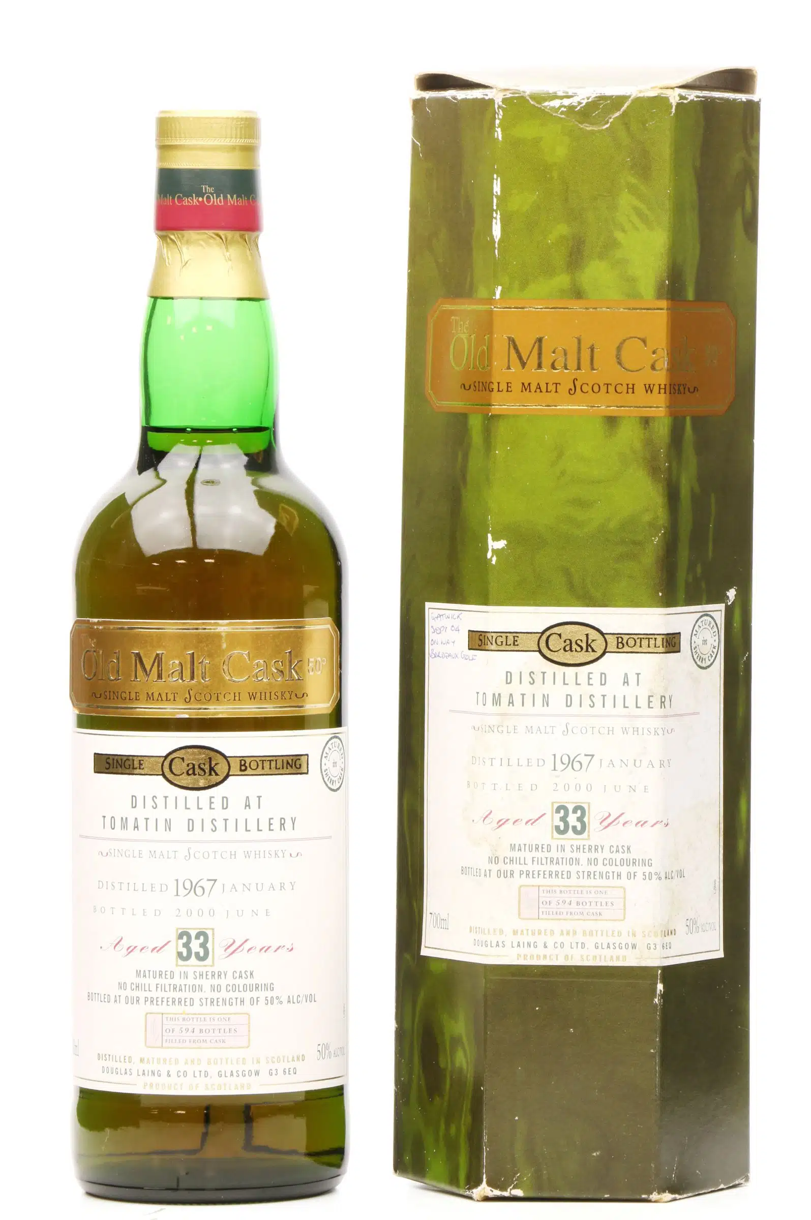 Tomatin 33 Years Old 1967 Whisky | Just Whisky Auction